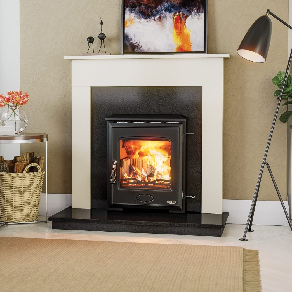 Arklow 4.6kW Matt Black ( Eco) - Fire and Wood
